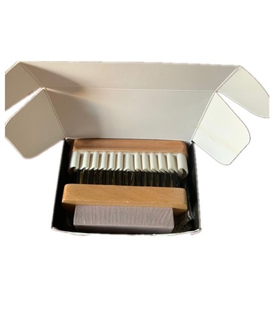 Buy Premium Suede Brush Nubuck Cleaner Crepe Brush Shoe Clean Cloth And ...