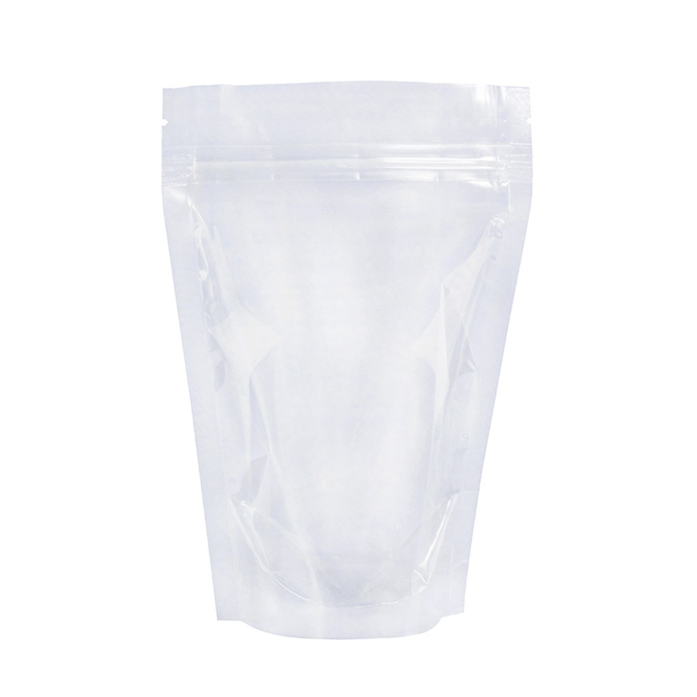 Buy Resealable Ziplock Doypack Stand Up Pouch Clear Transparent Plastic ...
