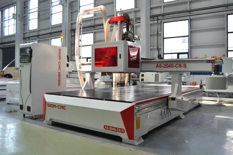 Buy Rotary Axis Atc Cnc Router With Automatic Tool Changer High ...