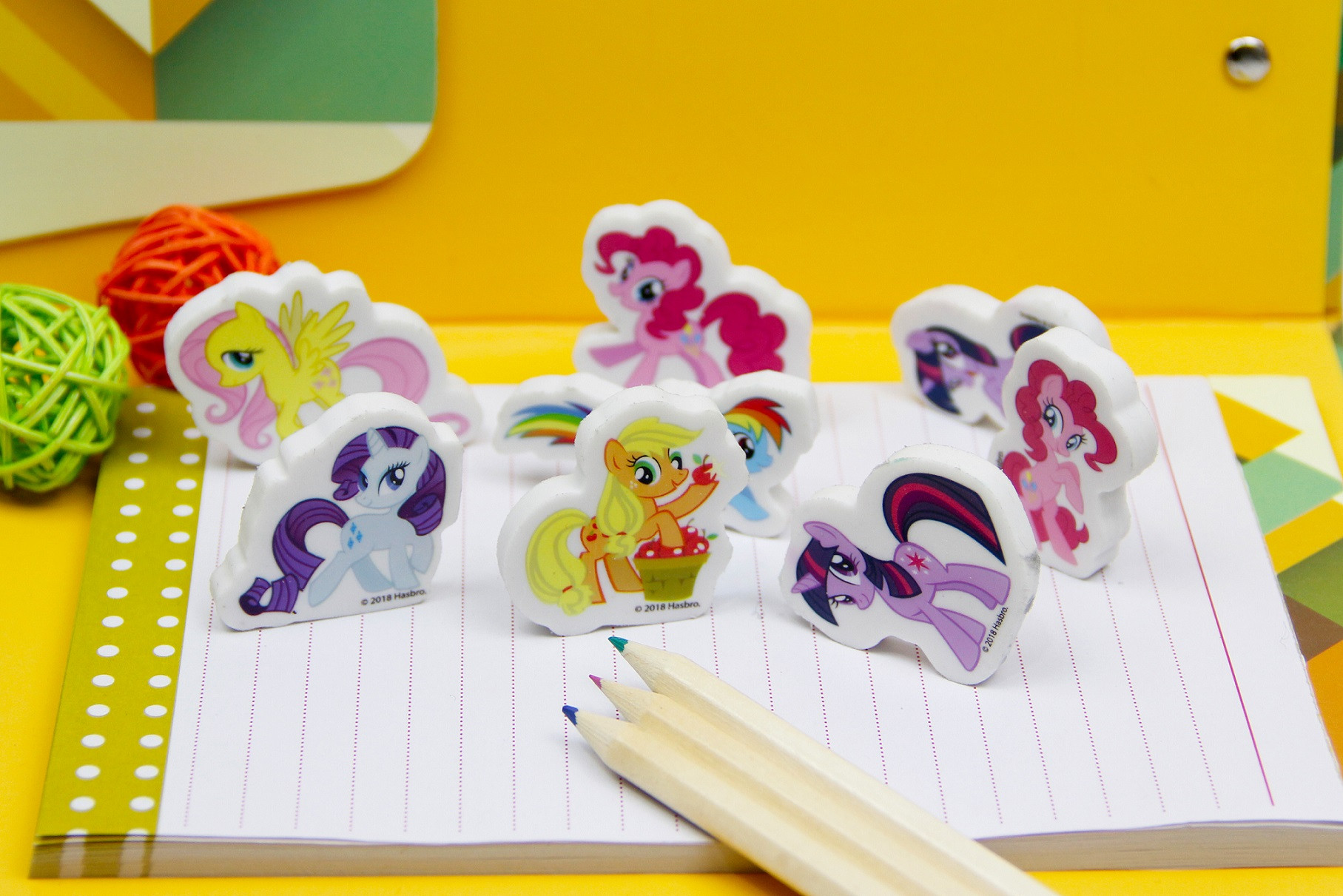Buy School Suppliers Little Pony Cartoon 8 Pretty Printed Pencil ...