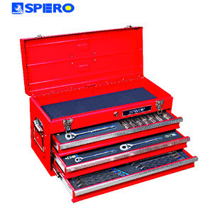 Buy Spero 3-drawer Tool Box 87 Pc Necessity Repair Tool Kit Set from ...
