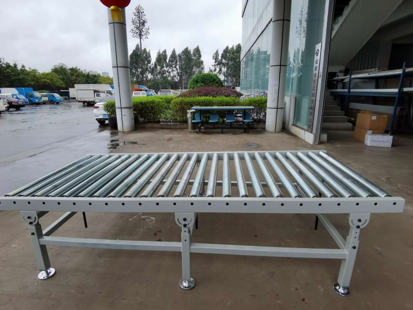 Buy Stainless Steel Electrical Roller Conveyor Motorized Universal ...