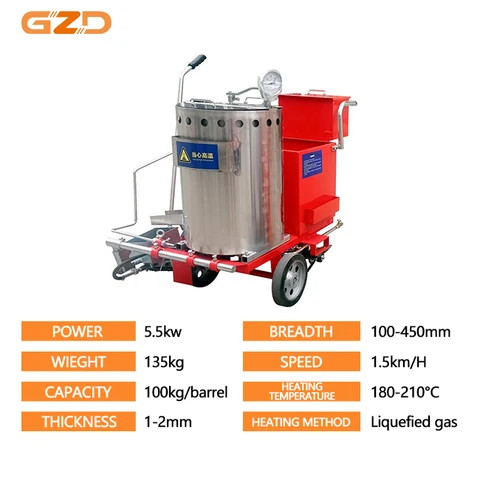 Buy Thermoplastic Road Line Marking Paint Machine Construction ...