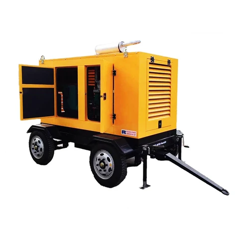 Buy Trailer Type Powered By Perkin 30kva Genset Silent 25kw Portable ...