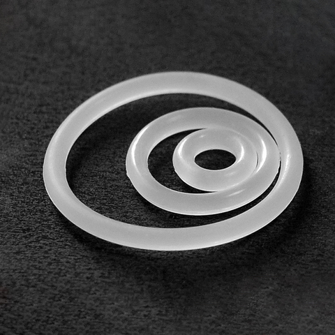 Buy Wide Temperature Resistant Waterproof Rubber Seal Ring Clear ...