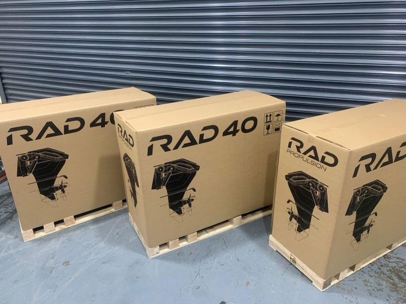 Buy Rad 40 Electric Outboard With 180º Rotating Lower Leg from JAYA ...