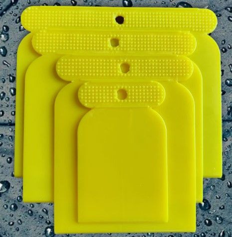 Buy 4-piece Set Of Plastics Scraper, Car Film Scraper, Rust Removal ...