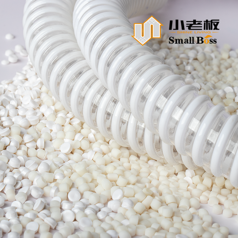 Buy Co-extrusion White Pipe Pvc Compound Corrugated Pipe from Tong ...