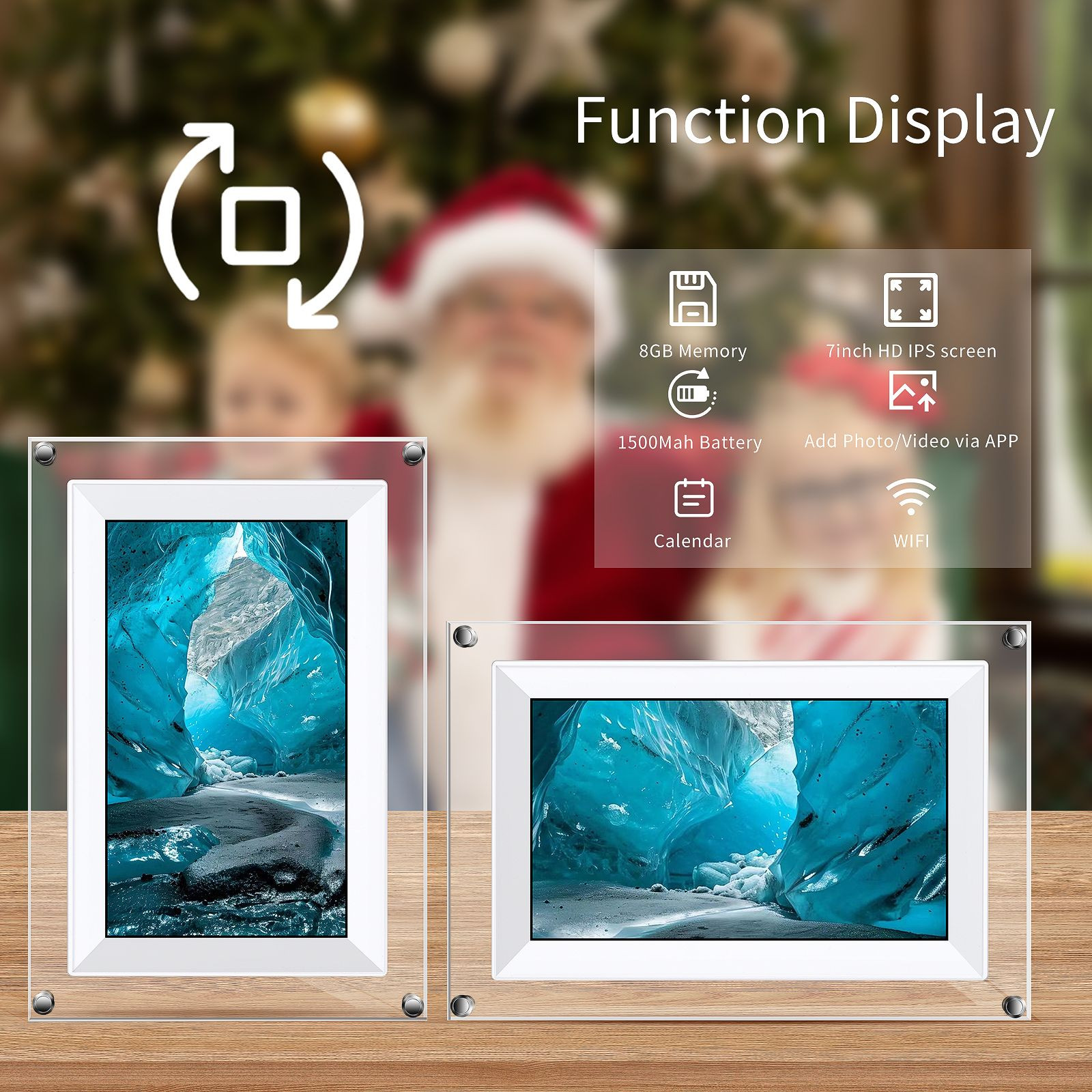 Buy 7‘’ Acrylic Digital Photo Frame from Company - Steven, China ...
