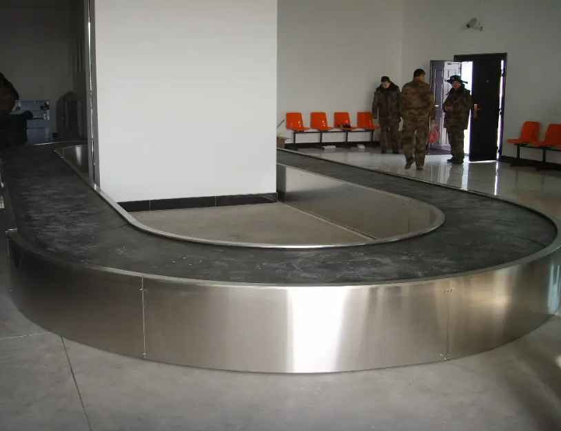 Buy Friction Driven Airport Flat Luggage Carousel/ Incline Loop ...