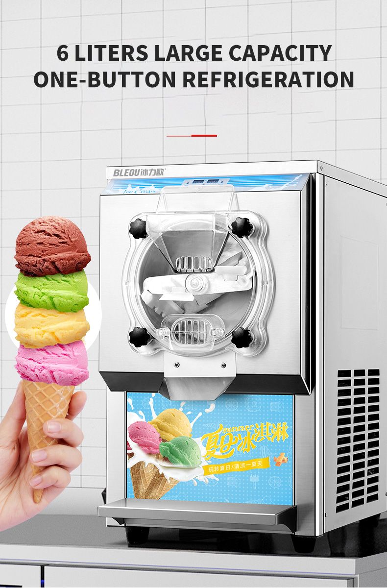 Buy Commercial Frozen Hard Ice Cream Machine from Shanghai Enbo E-Commerce Co., Ltd, China ...