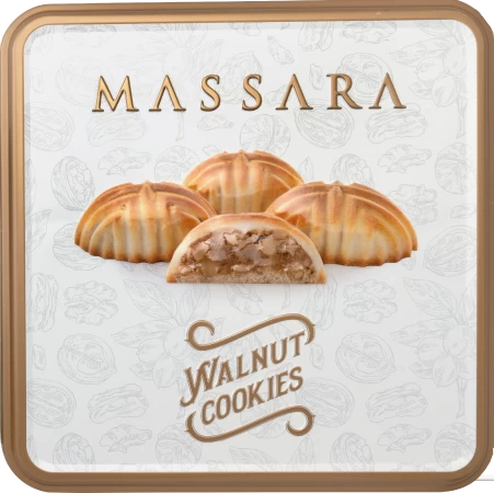 Buy Walnut Cookies 400gr from MASSARA, Republic of Türkiye | Tradewheel.com