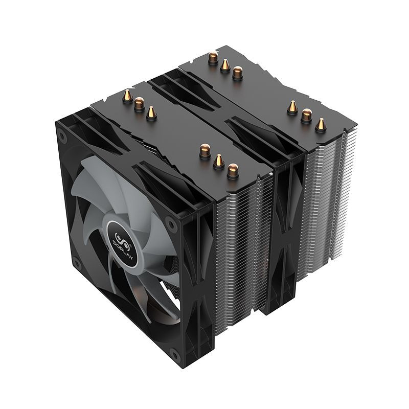 Buy Soplay Six Heat Pipe Air-cooled Temperature-controlled Cpu Cooler ...