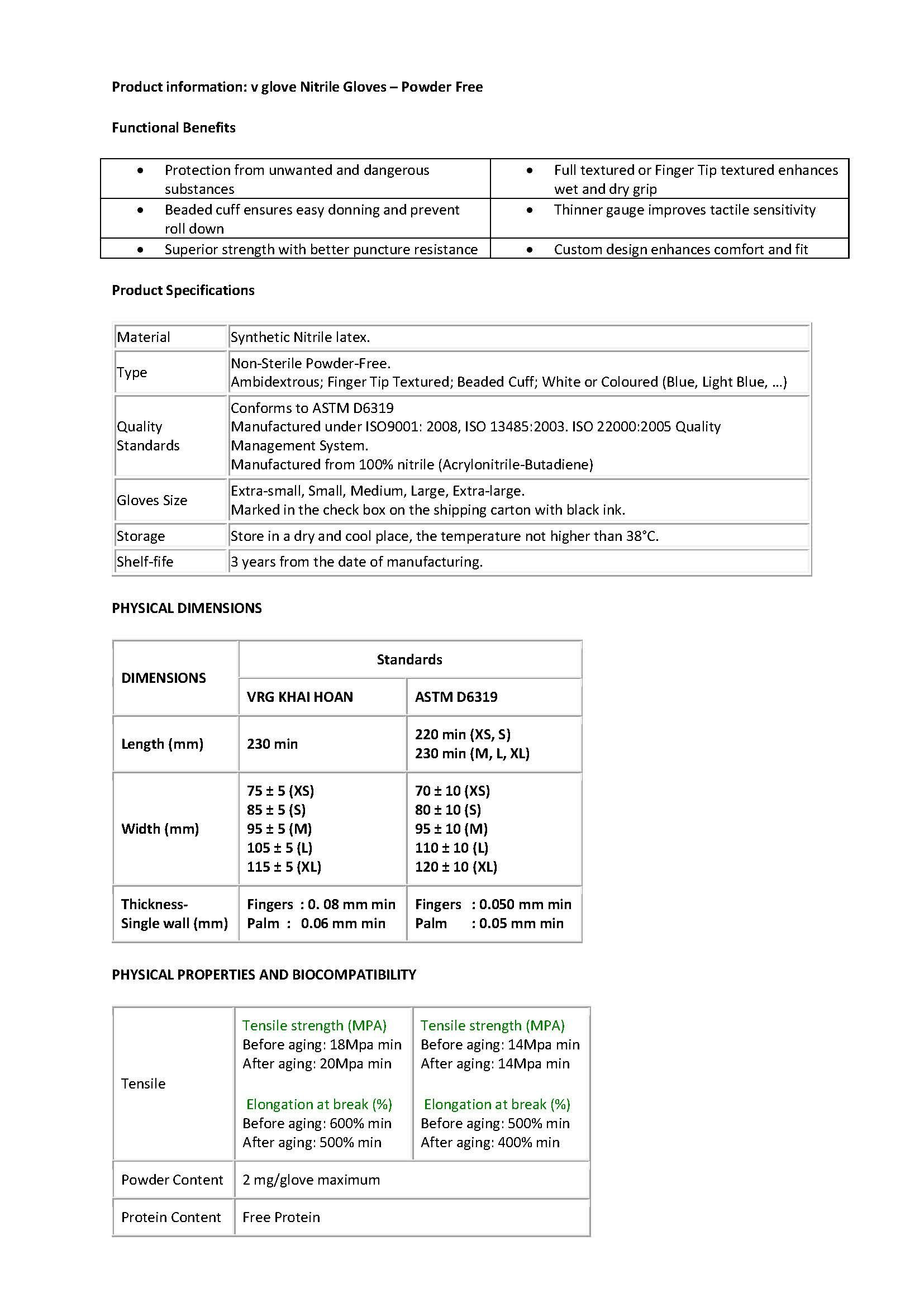 Buy V Glove Nitrile Disposable Gloves from RZMA Medica B.V., USA ...