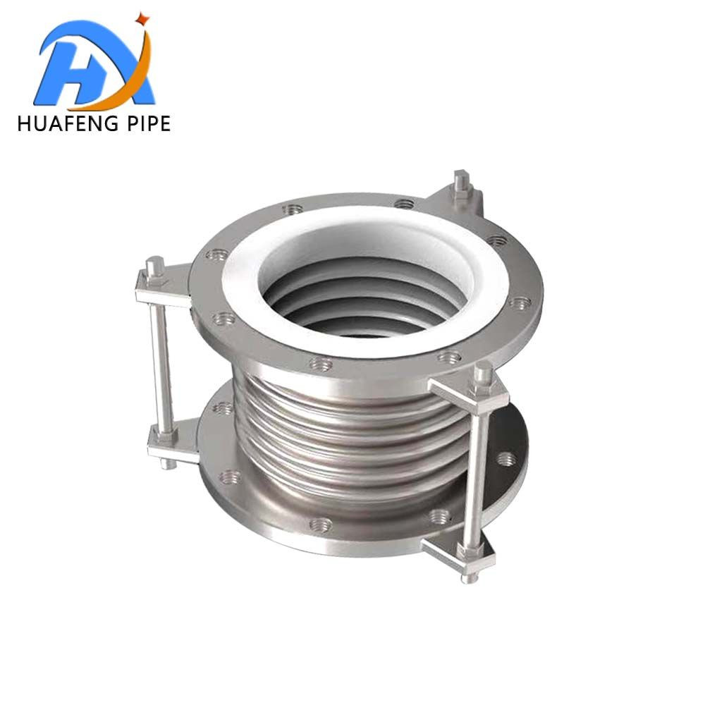 Buy Metal Ptfe Lined Bellows Expansion Joint Flange Connection from Gongyi Xinhua Feng Pipeline ...