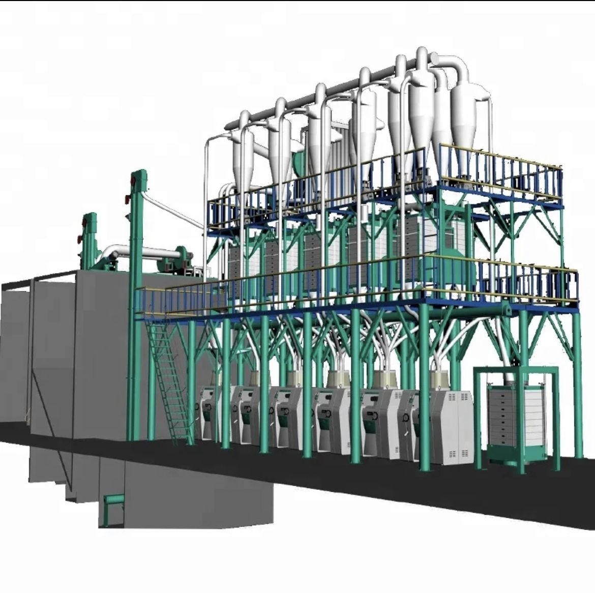 Buy Double Section Sifter Plansifter For Maize Mill Wheat Flour Mill ...
