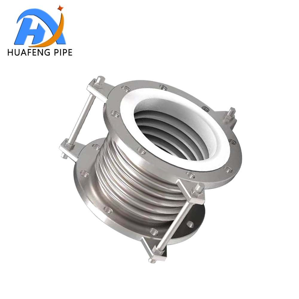 Buy Metal Ptfe Lined Bellows Expansion Joint Flange Connection from ...