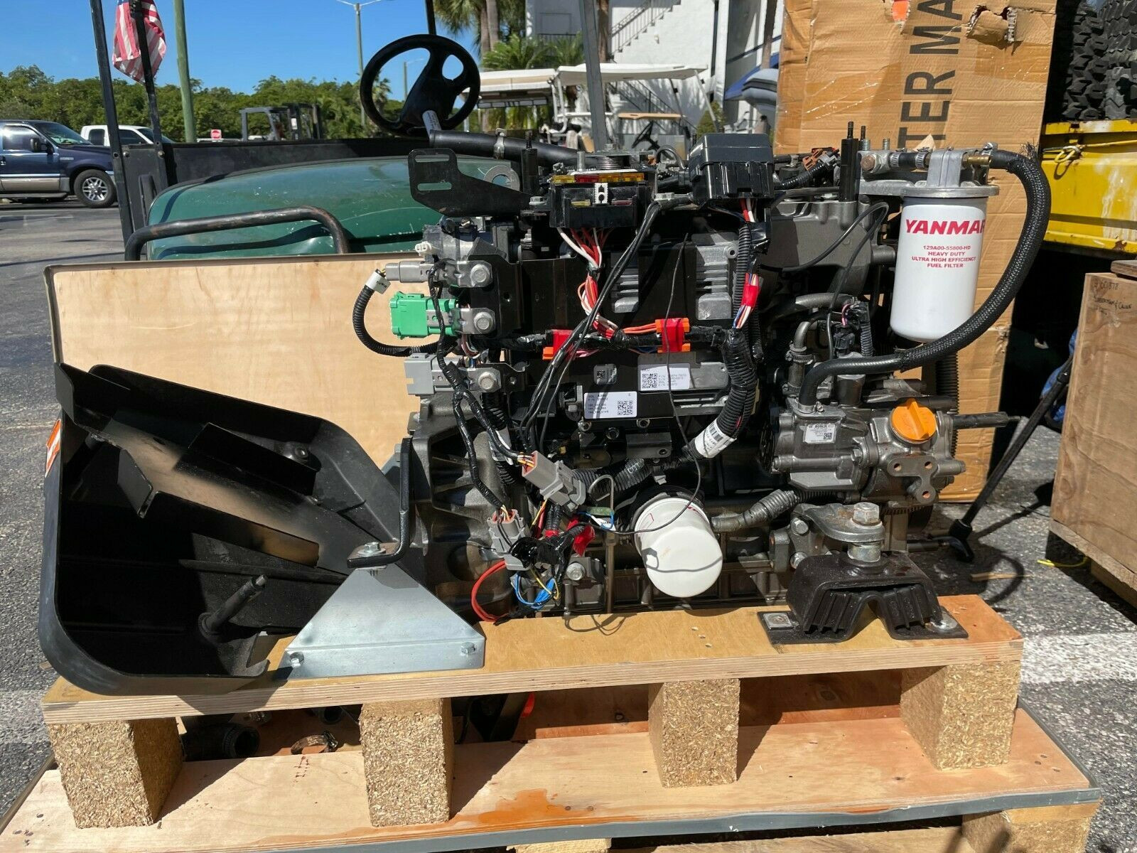 Buy Used Yanmar 4jh57 Marine Diesel Engine 57 Hp from WIJAYA MARINES ...