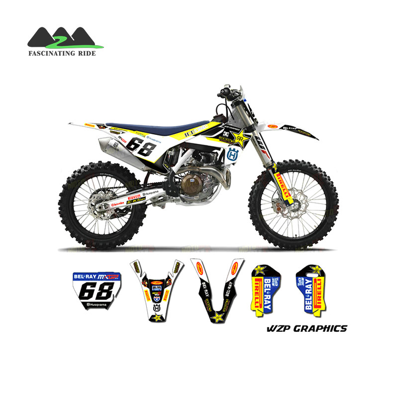 Buy 2020 Hot Offroad Motorcycle Sticker Design 6-19 Fc Tc Fe Te Fx Full ...