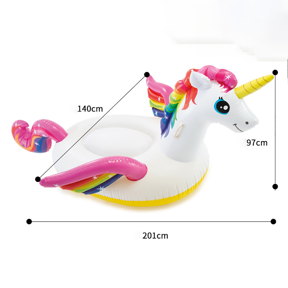 Buy 2021 Summer Hot Sell Pool Float Unicorn Giant Pool Float Inflatable ...