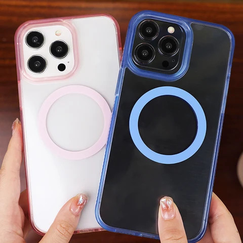 Buy 2mm Thickness Bumper Magnet Charging Circle With Lens Protective ...