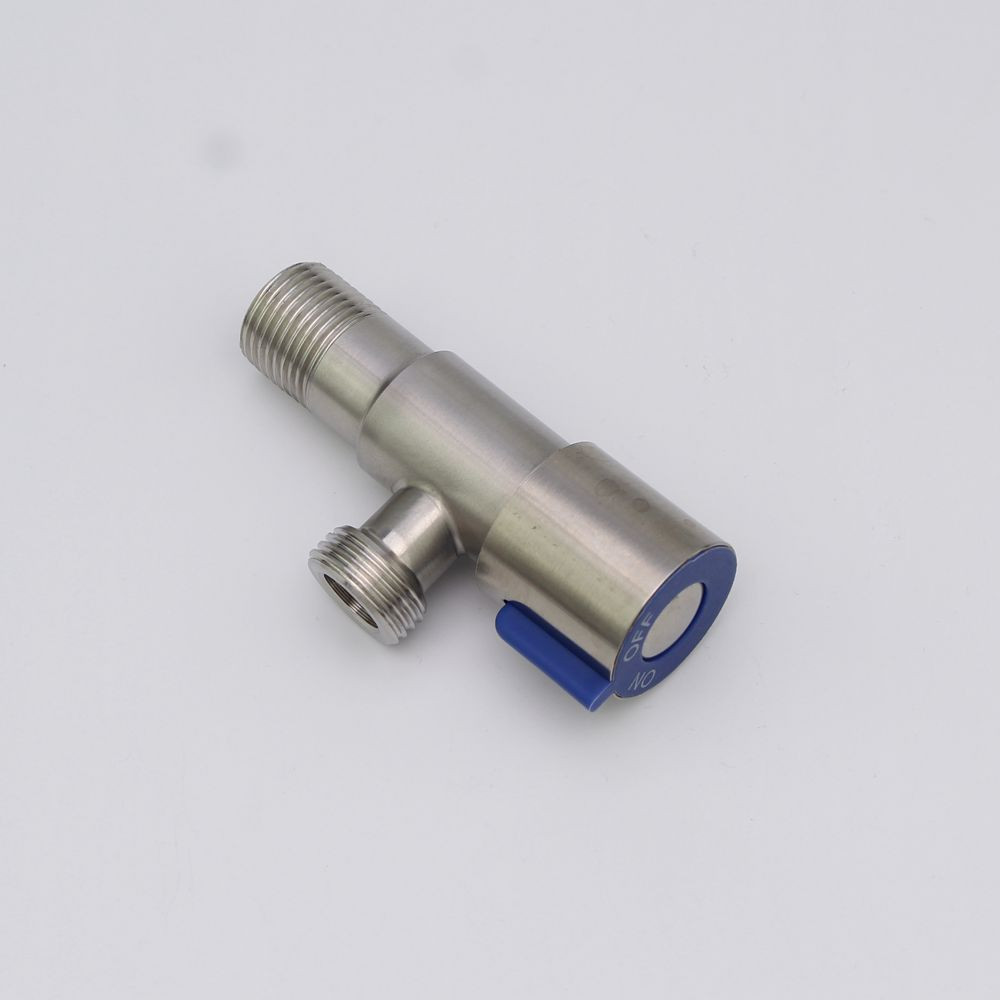 Buy 304 Triangle Valve Wash Basin Toilet Inlet Valve Cold And Hot Water ...