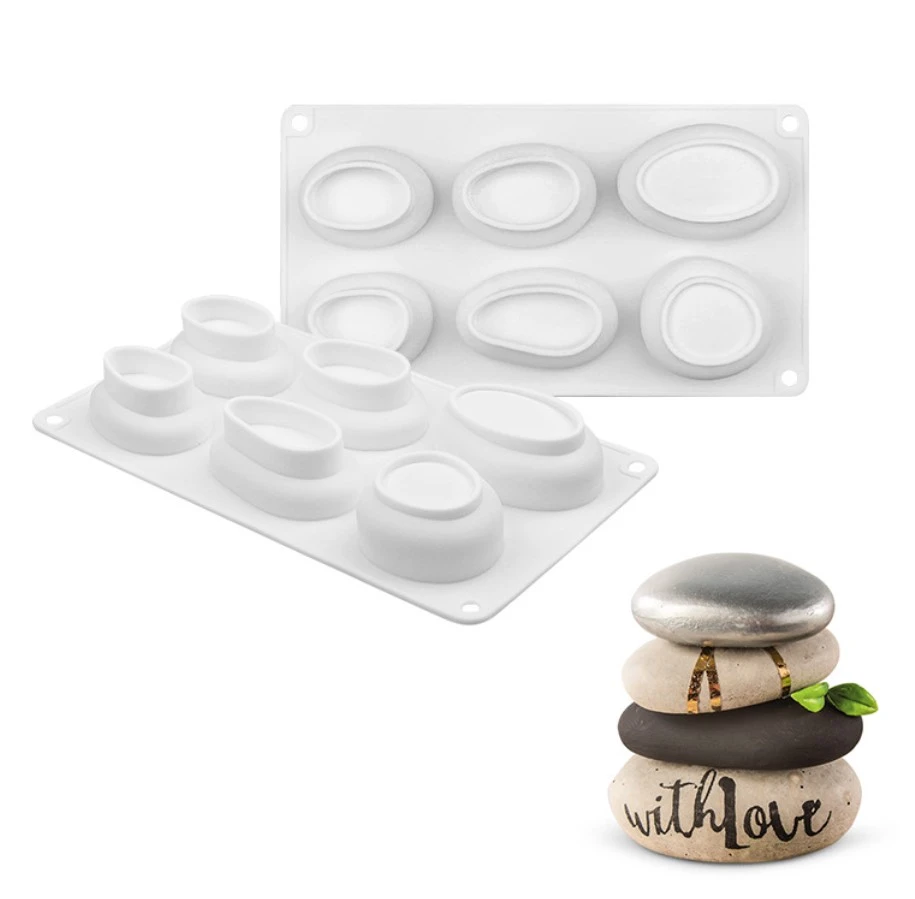 Buy 4004 Diy Homemade Silicone Stone Cake Mold Stone Soap Mold from ...