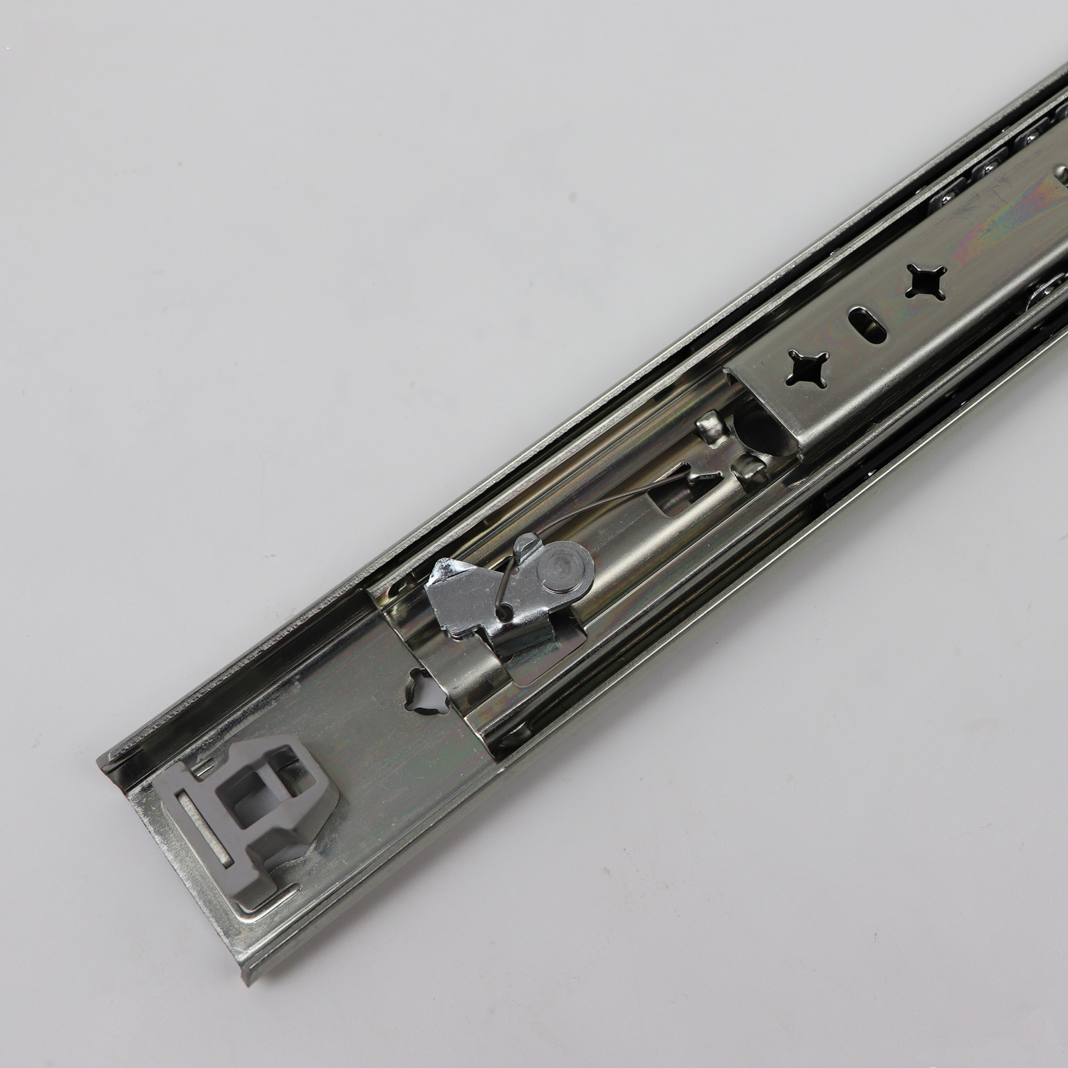 Buy 53mm 450mm Long Heavy -duty Drawe Slide With Lock Mechanism from ...