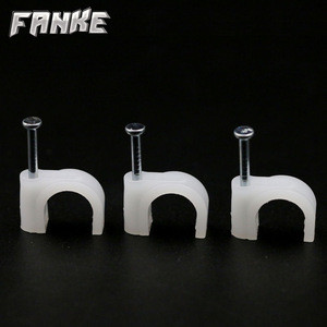 Buy 5mm Concrete Cable Clips Round from Yueqing Fanke Electric Co., Ltd ...