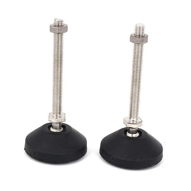 Buy Adjustable Threaded Pole Leveling Foot Furniture Glide M8x50mm from ...