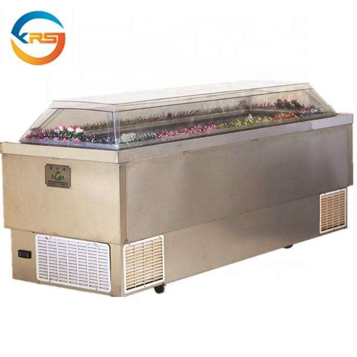 Buy Adult Burial Coffin Cases Funeral Coffin With Cold Control System ...