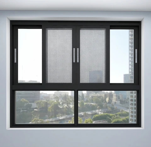Buy Aluminium Sliding Windows Balcony Slide Glass Window Horizontal ...