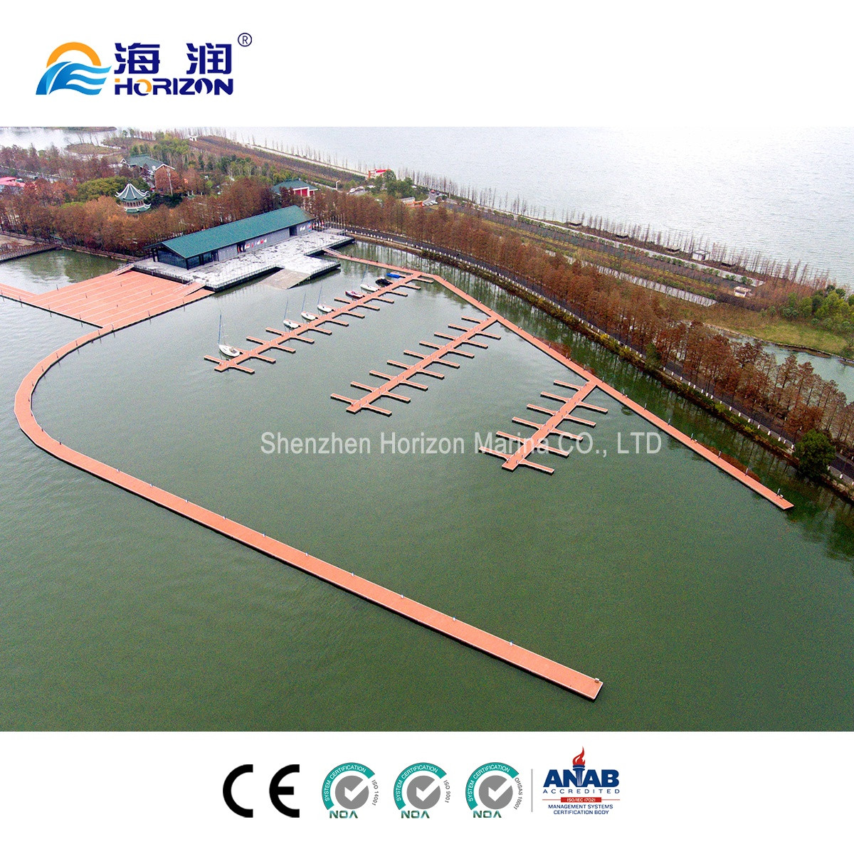 Buy Aluminum Floating Pontoon Jetty Pontoon from Shenzhen Horizon ...