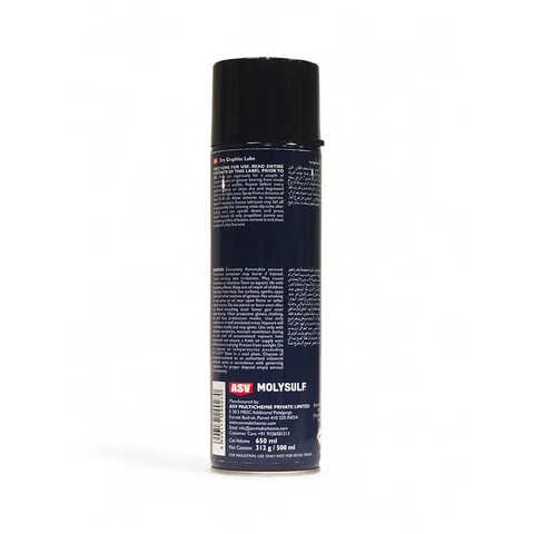 Buy Asv Dry Graphite Lube Graphite Dry Film Lubricant 500 Ml from Una ...