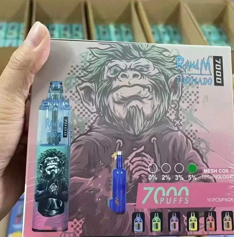 Buy Authentic Randm Tornado 7000 Puffs Disposable Vape Pen E Cigarette With Airflow Control Mesh ...