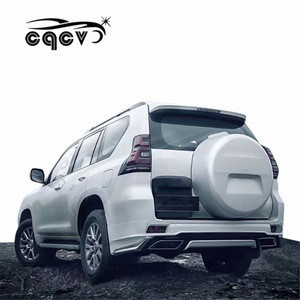 Buy Body Kit For Toyota Prado() Auto Parts Front Spoiler Rear Diffuser ...