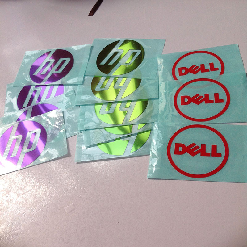 Buy Colorful Pet Split Empty Letters Label Metal Paste Signature Drop ...