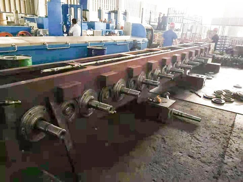 Buy Copper Rod Breakdown Machine With Individual Motor Or Multi Motor ...