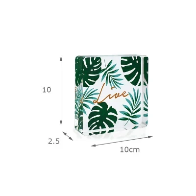 Buy Custom Clear Acrylic Cube Block Sculpture Product Display Solid Acrylic Block from Quanzhou ...
