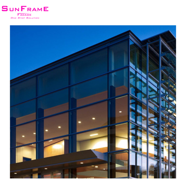 Buy Custom Curtain Wall Window Wall Panel Archicad With Solar System ...