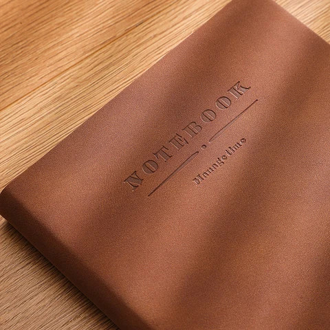 Buy Custom Embossed Logo Hot Sale Softcover Thicken Lined Inner Pages ...