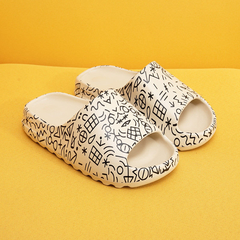 Buy Custom Logo Men Yeezy Slides Footwear,wholesale Sandals Custom ...