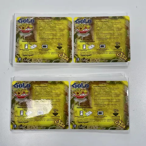 Buy Customized Vinyl Material Label Surface Matt Lamination 4c Printing ...