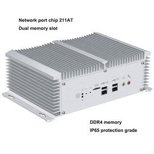 Buy Dual Ethernet Fanless Computer Core I5 8350u 7200u 7500u Rs232 ...
