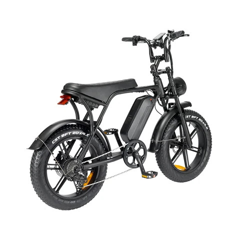 Buy Ebike Fatbike Electric Fat Tire Bike Ouxi V8 Fat Tire E-bikes Hydraulic Brake Mountain ...