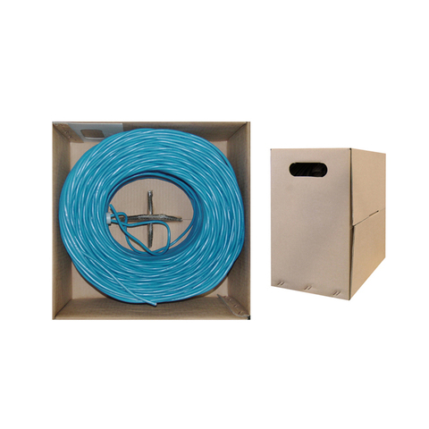 Buy Ethernet Cable 23awg Cca Conductor 1000ft 305m Pull Box Utp Cat6 ...