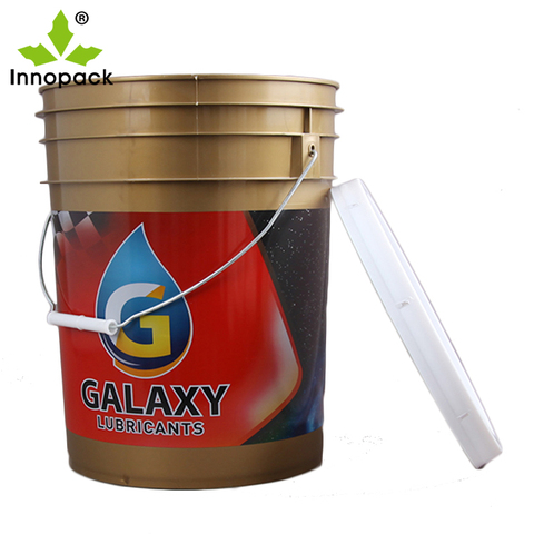Buy Factory Made 20 Liter Empty Plastic Pails Plastic Buckets With Lids ...