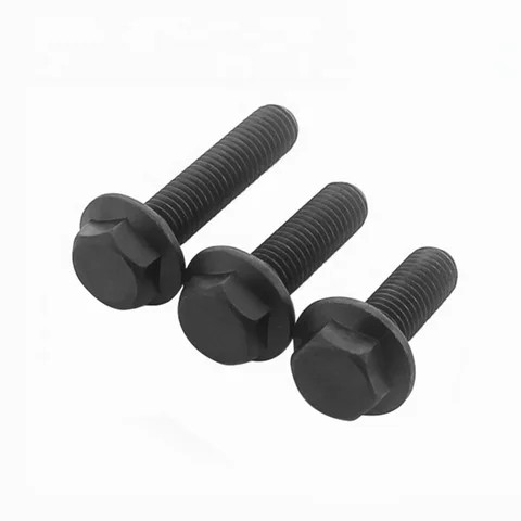Buy Fastener Supplier Black Steel Hex Head Flange Shoulder Bolt from D ...