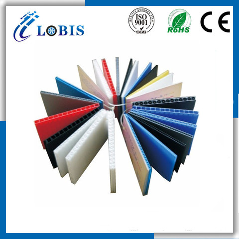 Buy Flexible Die Cutting 10mm Corrugated Plastic Danpla Sheet from ...