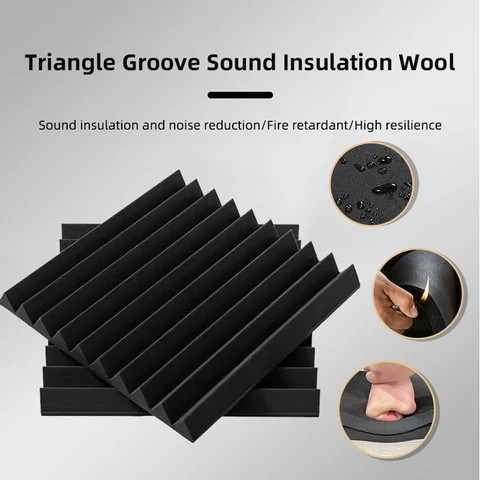 Buy Funas High Density Sound Insulation Acoustic Panels Flame Retardant ...